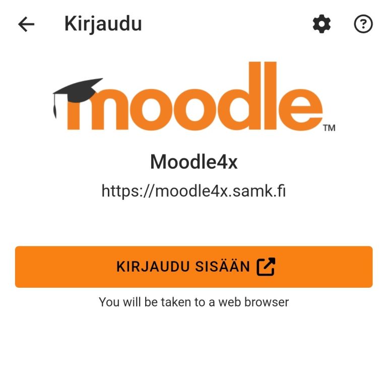 Moodle instructions - SAMK – Satakunta University of Applied Sciences